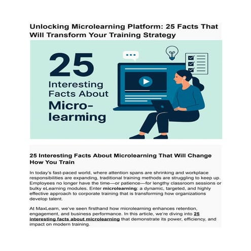 Unlocking Microlearning Platform_ 25 Facts That Will Transform Your Training Strategy.pdf
