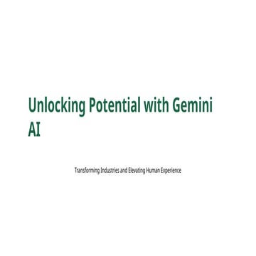The Gemini Advantage: A Strategic Overview of Google’s Multimodal AI ...