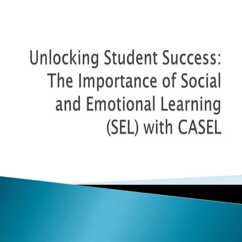 Social and Emotional Learning Casel | PDF