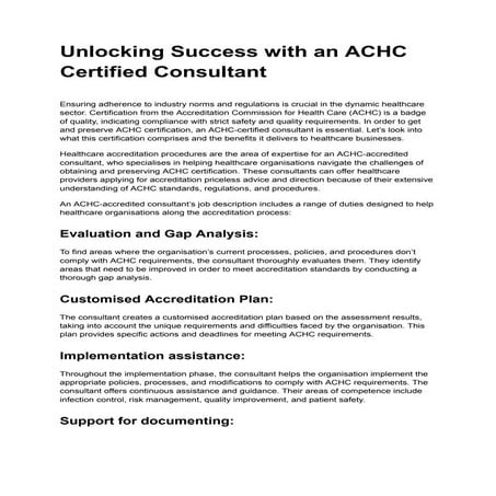 Unlocking Success with an ACHC Certified Consultant.pdf