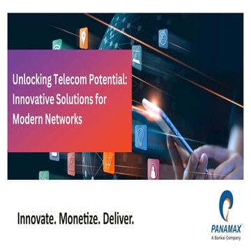 Unlocking Telecom Potential Innovative Solutions for Modern Networks.pptx
