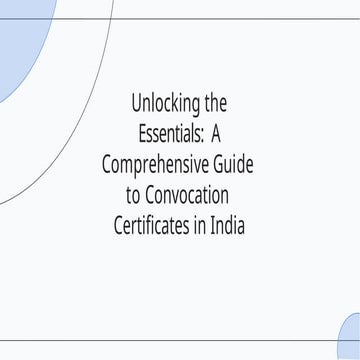 Unlocking the Essentials: A Comprehensive Guide to Convocation ...