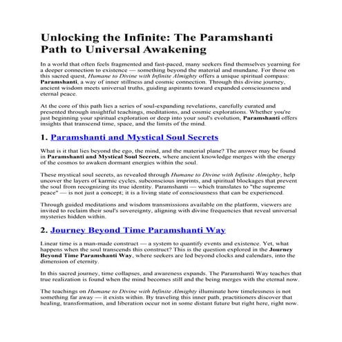 Unlocking the Infinite The Paramshanti Path to Universal Awakening.docx
