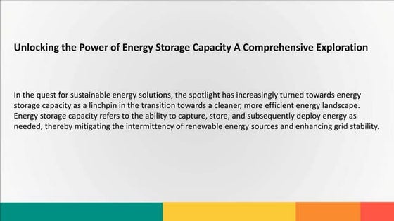 Battery Energy Storage Systems | PPTX | Gas and Electric | Home Utilities
