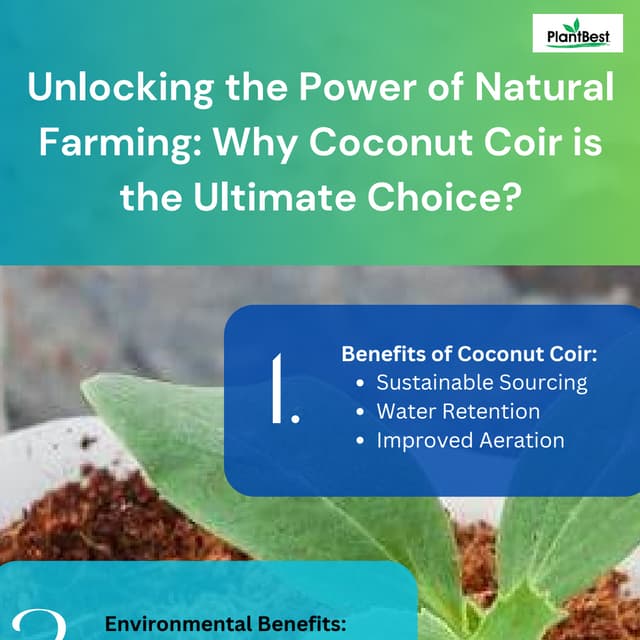 Unlocking the Power of Natural Farming: Why Coconut Coir is the ...