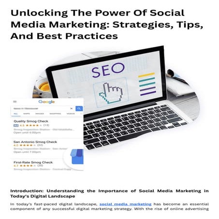 Social Media Marketing, Platform-specific strategies.pptx