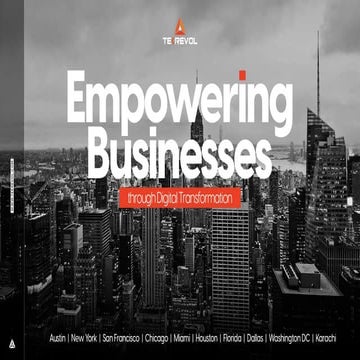 Unlocking the Power of Technology Digital Transformation for Business ...