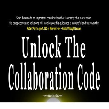 Unlock the Collaboration Code Amazon Book | PPT