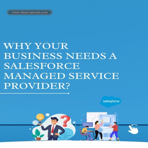 Unlock the full potential of Salesforce with expert-managed services | PDF