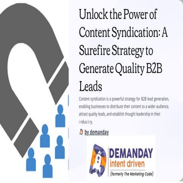 Unlock the Power of Content Syndication A Surefire Strategy to Generate Quality B2B Leads.pdf