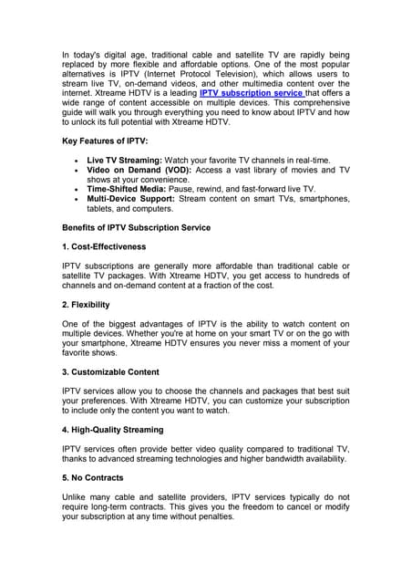 The Ultimate Guide to XCIPTV in Everything You Need to Know.pdf