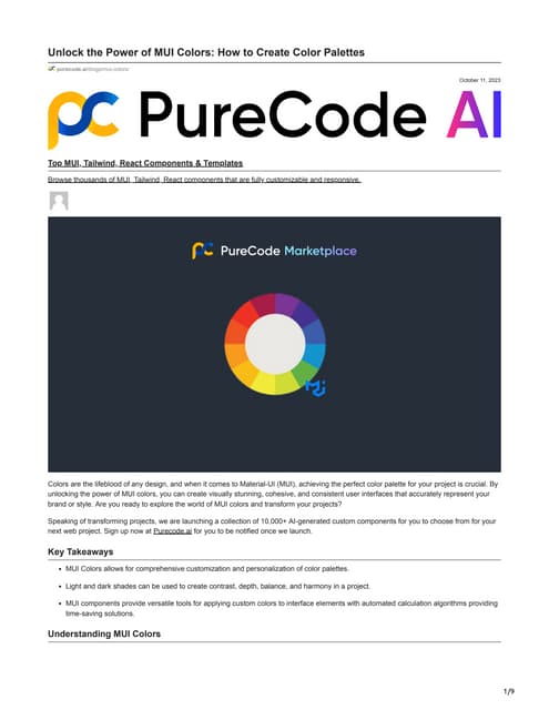 How to Use Material UI (MUI) Icons in React | PDF