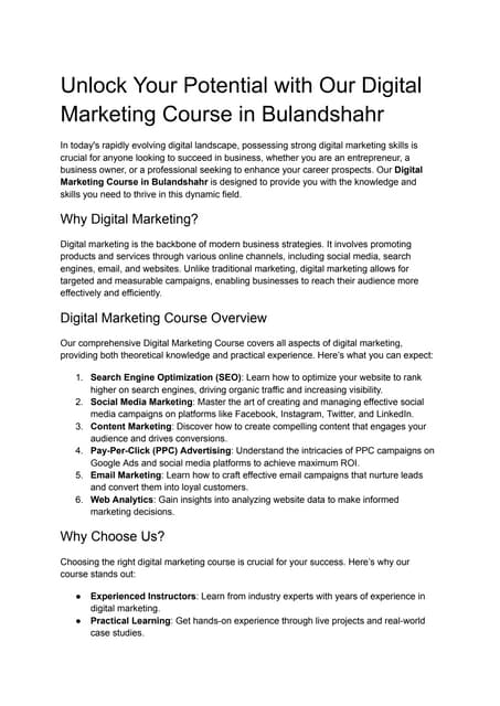 Micros Digital presentations