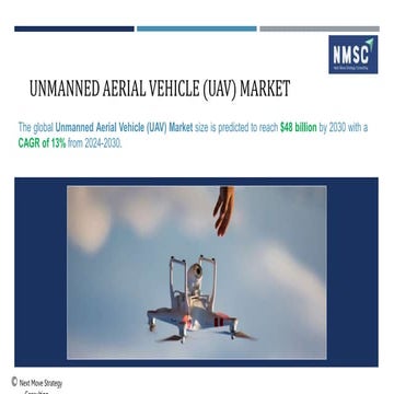 Unmanned Aerial Vehicle (UAV) Market - PPT.pptx