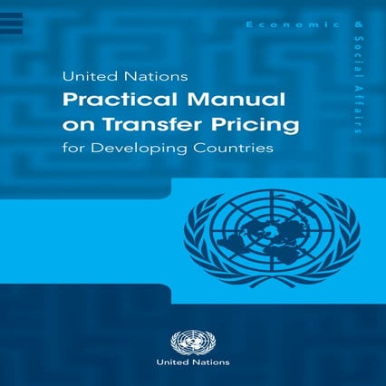 United Nations Practical Manual Transfer Pricing | PDF