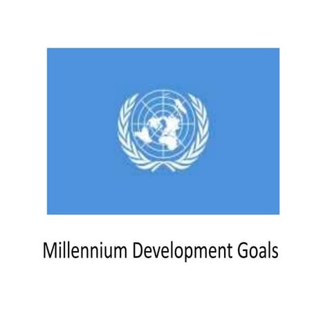 8 Millennium Development Goals (MDG) | PPTX