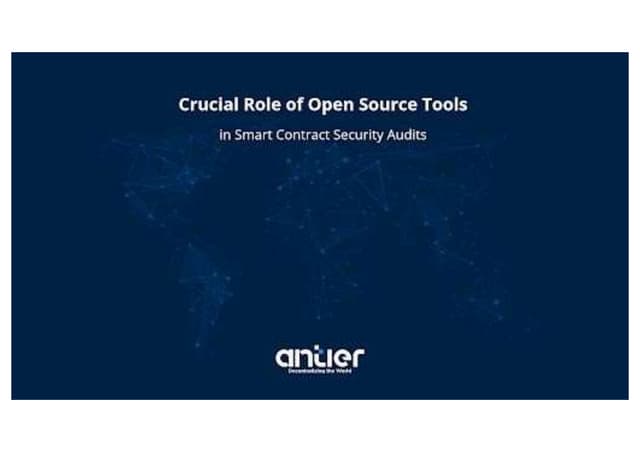 Crucial Role Of Open Source Tools In Smart Contract Security Audits Ppt