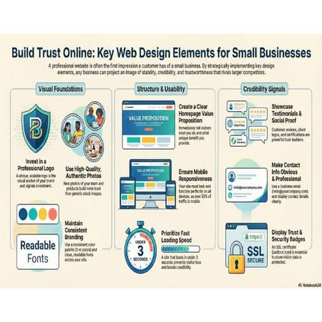 Website Design Elements That Make Small Businesses Look Established | PDF
