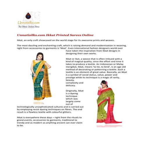 An Intro to Ikkat | PDF