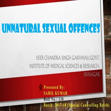 Unnatural Sexual Offences_DR SAHIL KUMAR.pptx