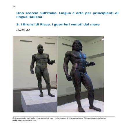 I Bronzi di Riace | PDF
