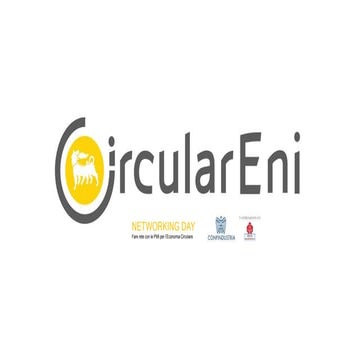 Uno@uno circular eni_networking_day | PPT