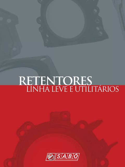 Catálogo de Retentores Sabó | PDF