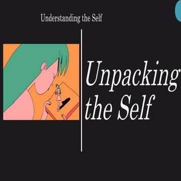 Unpacking the Self (Understanding The Self)).pptx