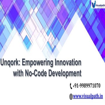 Unqork Training | Unqork Online Training.pptx