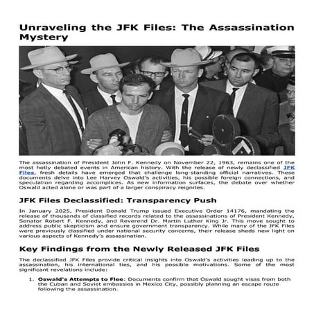 Unraveling the JFK Files_ The Assassination Mystery.docx
