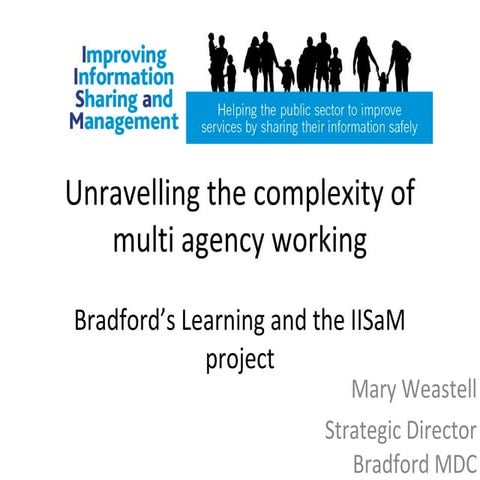 Bradford's Learning on Multi Agency Working - Mary Weastall, Bradford ...