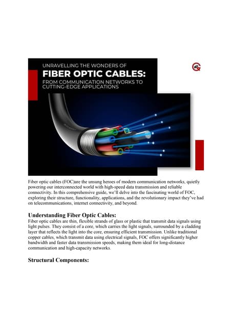 Fiber Optics | PDF
