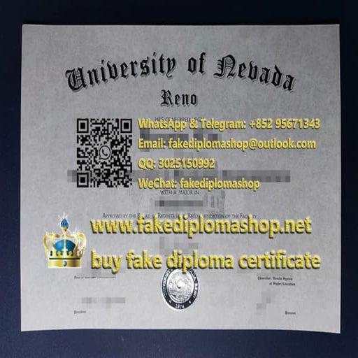 UNR diploma, University of Nevada-Reno diploma | PPT