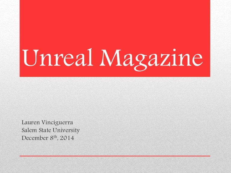 Unreal magazine