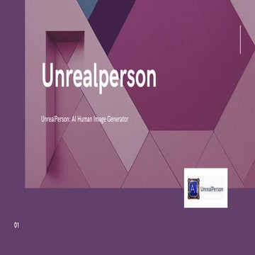 UnrealPerson AI Human Image Generator.pptx