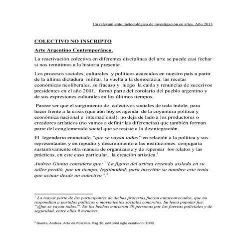 LO ABYECTO Y MONSTRUOSO EN EL ARTE DE VANGUARDIA Dr. Adolfo Vásquez ...