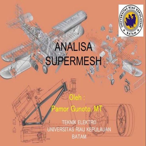Unrika rl1 analisa super mesh | PPTX
