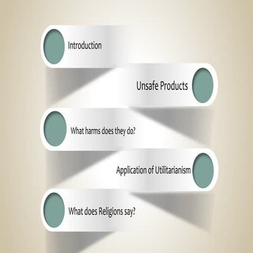 Negative Marketing Effect on Utilization of Unsafe Products | DOCX