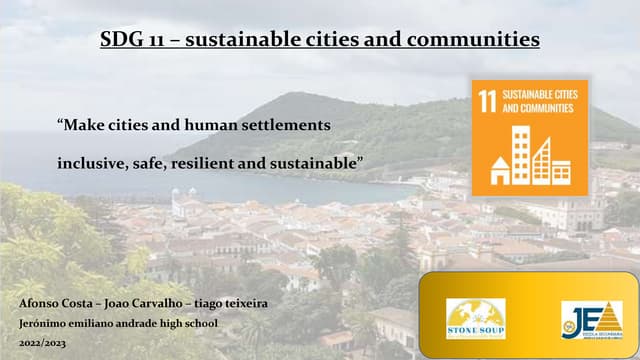 Sdg 11 presentation | PDF
