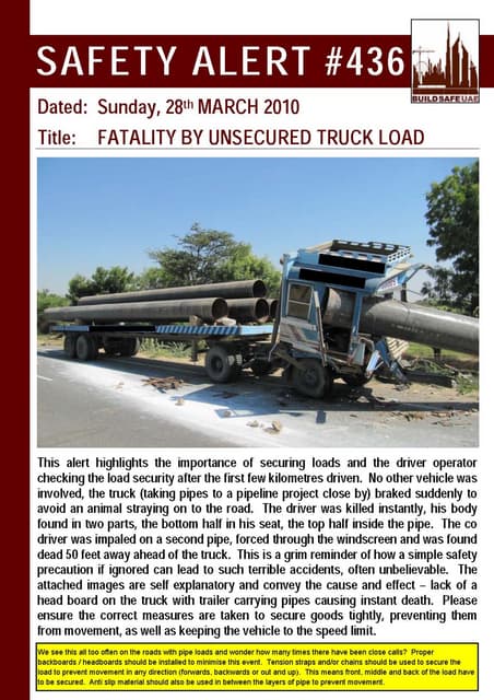 Safety Alert Using Defective Equipment | PDF