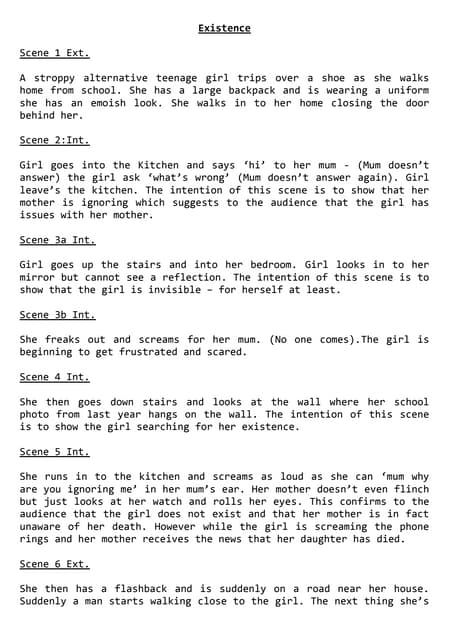 non-dialogue-script