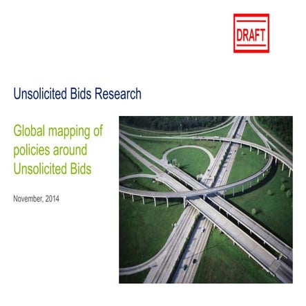 Unsolicited bids research | PPT