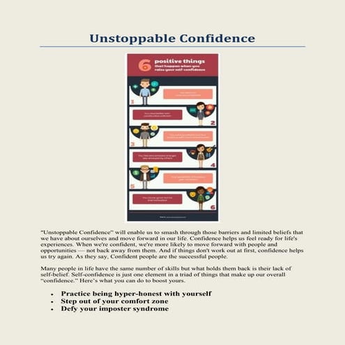 Unstoppable Confidence | PDF