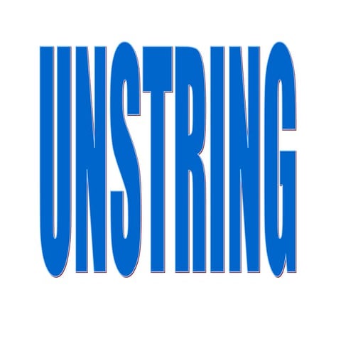 Unstring | PPT