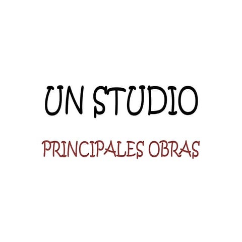 Un studio | PPTX