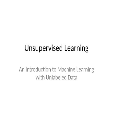 Unsupervised_Learning ewwwewewewrwe.pptx