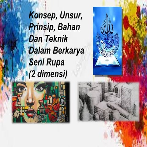 UNSUR UNSUR DALAM SEBUAH KARYA SENI RUPA.ppt