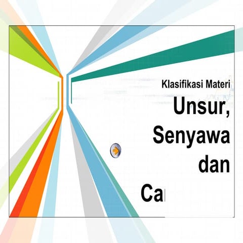unsur. senyawa dan campuran smp kelas 9A | PPTX