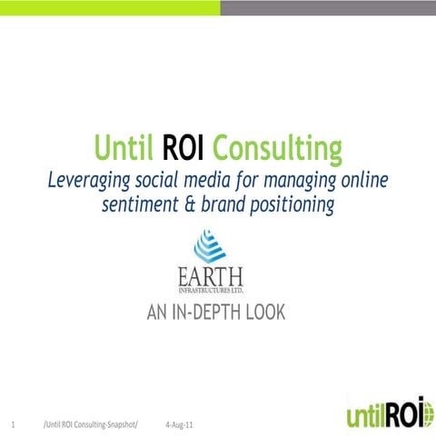 Until roi case study eil | PPTX