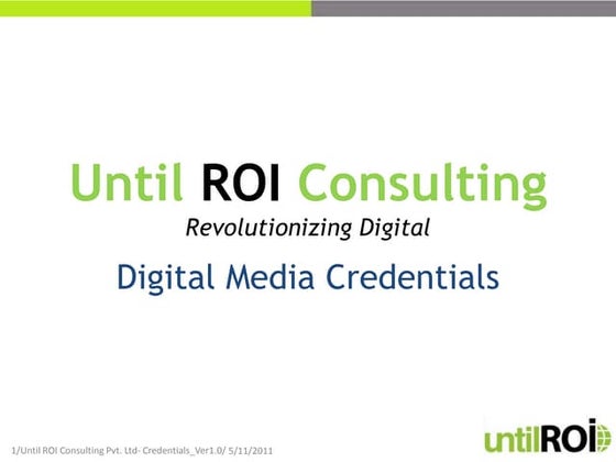 Until Roi presentations